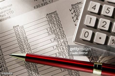 Balancing A Checkbook Photos And Premium High Res Pictures Getty Images