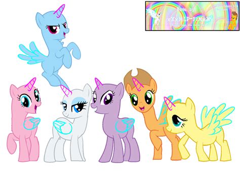Mlp Mane Six Base By Xxxmlp Fimxxx On Deviantart