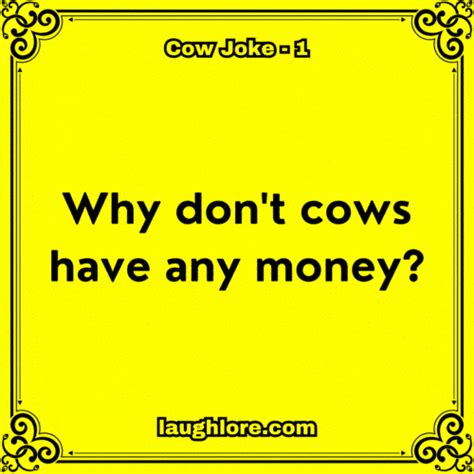 101 Cow Jokes
