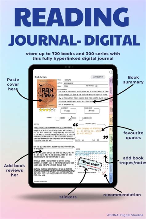 Unlock the Magic of Reading: Transform Your Experience with Our Digital Reading Journal en 2024 ...