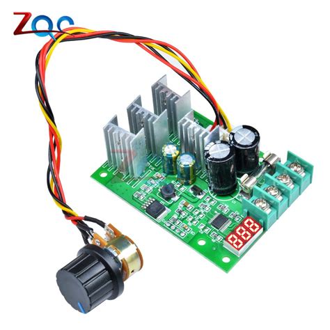 Dc 6 60v 30a Pwm Motor Speed Controller Led Digital Display Regulator