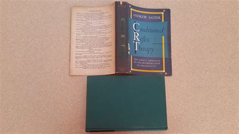 Conditioned Reflex Therapy The Direct Approach To The Reconstruction