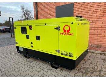 New Generator Set Pramac Agregat PRAMAC GSW 65 KVa CAT JCB For Sale