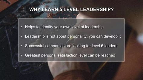 5 Levels Leadership Good To Great Ppt