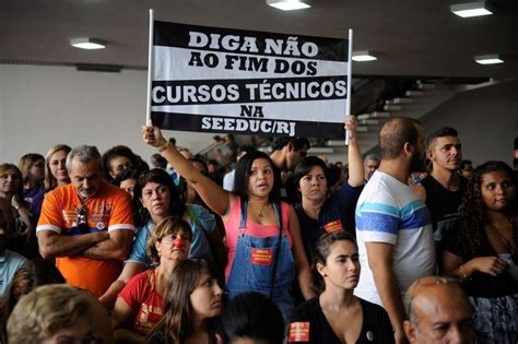 Fotos Professores Estaduais E Municipais Do Rj Fazem Greve Em 2014