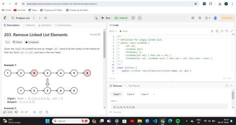 Completed Dsa Task On Linked List Praneetha Imandi Posted On The