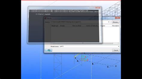 Import Staad Pro In Tekla Youtube