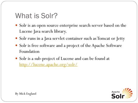Ppt An Introduction To Solr Powerpoint Presentation Free Download Id1574667