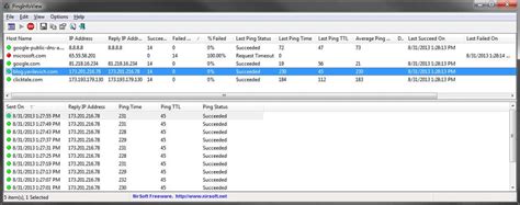 Network Ping Tool Intratide
