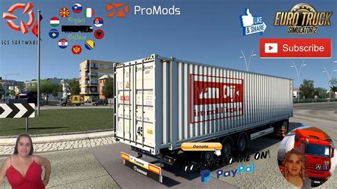 Euro Truck Simulator 2 1 43 Krone Box Liner ELTU5 Plus Rework 45ft