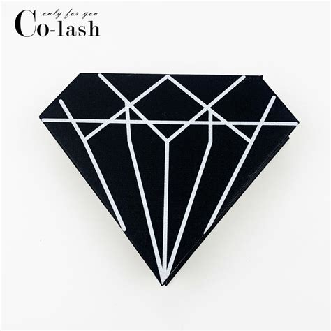 Colash накладных ресниц упаковочная коробка Индивидуальный Логотип