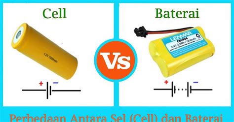 Perbedaan Antara Sel Cell Dan Baterai Tamboenman