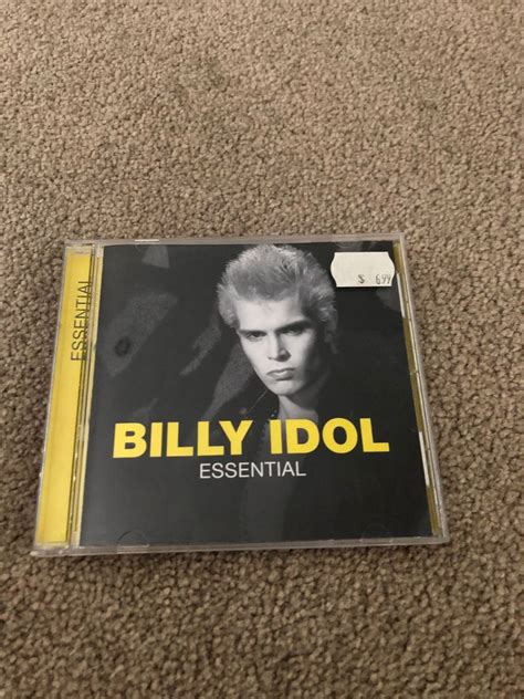Fs Billy Idol Essential Cd ﻿ Vinyl Cd And Blu Ray