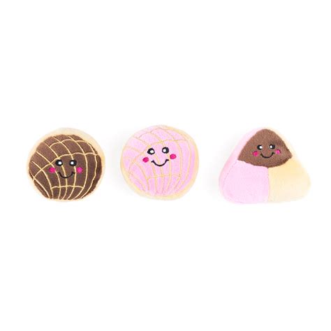 Miniz 3 Pack Pan Dulce Zippypaws