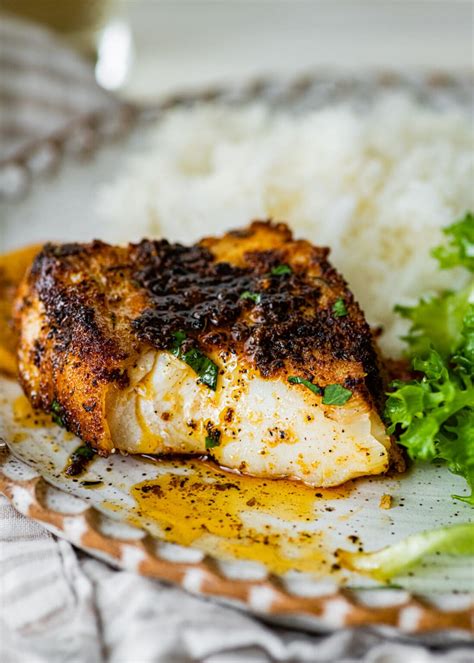 Easy Blackened Cod Recipe Cucinabyelena