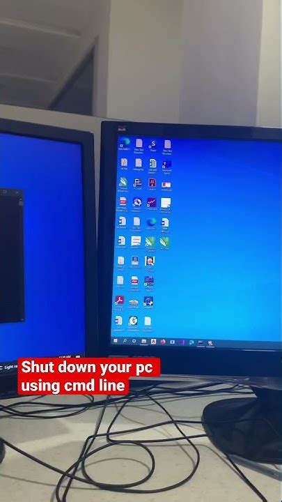 Shut Down Your Pc Using Command Line Youtube