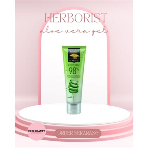 Jual Herborist Aloe Vera Gel Skin Moisturizer 98 Shopee Indonesia