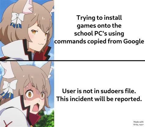 55 best r linuxanimemes images on pholder ubuntu spotted within an anime