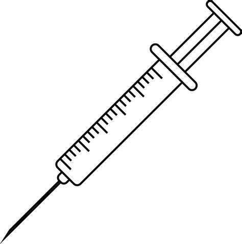 Premium Vector Medical Syringe Vaccine Injection Medical Disposable