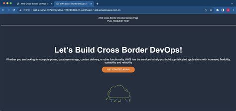 Global To China 跨国企业使用 Aws Devops 和 Cloudformation 服务进行容器化应用的跨境开发和部署方案
