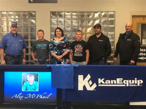 Congratulations To Alex Mcphail On Cimarron Schools