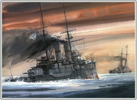 Военно-морской флот СССР и России. Живопись. В.С. Емышев название картин.