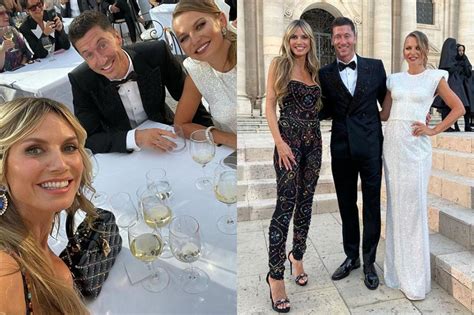 Robert Lewandowski Verbringt Italien Urlaub Mit Heidi Klum