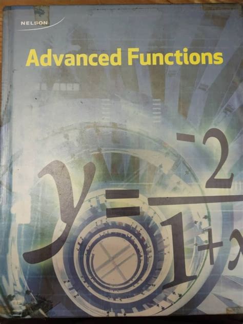 Advanced Functions Mathematics Textbook Hobbies And Toys Books And Magazines Textbooks On Carousell