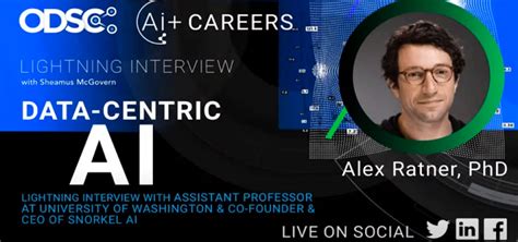 Alex Ratner On Data Centric Ai