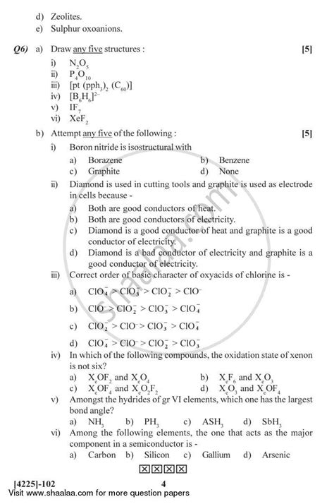 Inorganic Chemistry 1 2012 2013 Msc Analytical Chemistry Semester 1