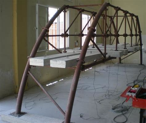 1 different views of model steel bridge download scientific diagram