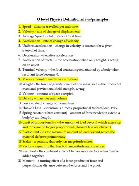 O Level Physics Definitions Pdf Radioactive Decay Atomic Nucleus