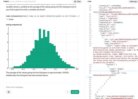 Assistants Code Interpreter Output Bug With A Tuple Of Float Image Api Openai Developer Forum