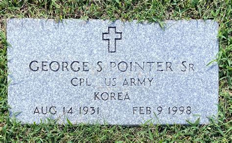 George Samuel Pointer Sr 1931 1998 Find A Grave Memorial