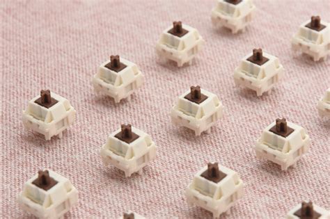 Kailh Cocoa Linear Switches 10pcs Factory Lubed For Smooth And Quiet