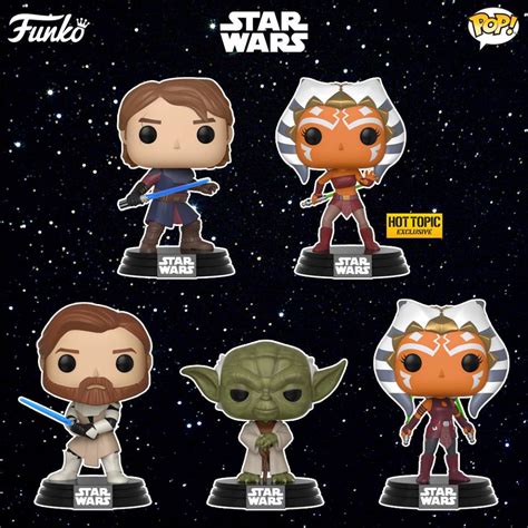 At Last Funko Introduces The Clone Wars Pop Figures The Star Wars