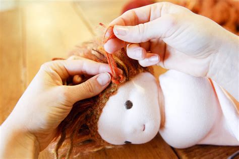 Doll Wig Tutorial By Sew Liberated Plushie Patterns