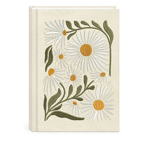 Flower Market Daisy Fabric Journal Lady Jayne