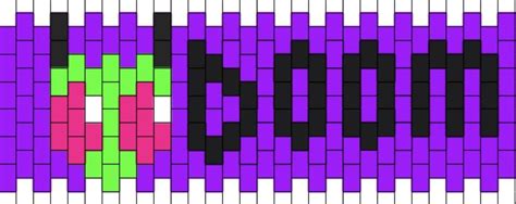 Invader Zim Kandi Cuff Pattern Kandi Cuff Kandi Cuff Patterns Kandi