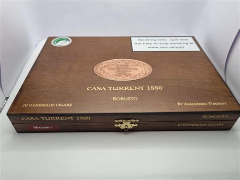 Casa Turrent 1880 Series Maduro Robusto Cigar Single Cigar