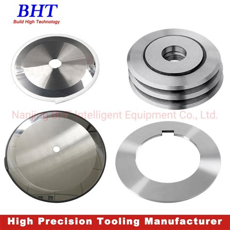 Circular Knife Rotary Cutter For Plasticrubberrubber Slicing Pipe Cutting Machines Blade