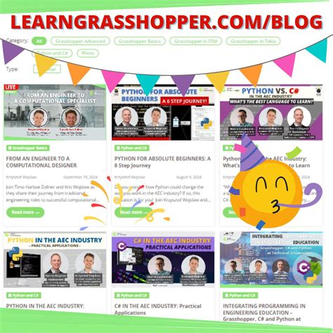 Grasshopper Python Fem Krzysztof Kris Wojslaw