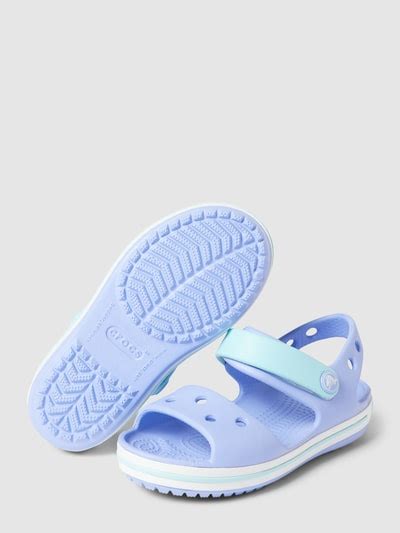 Crocs Sandale Mit Klettverschluss Modell Crocband Lila Online Kaufen