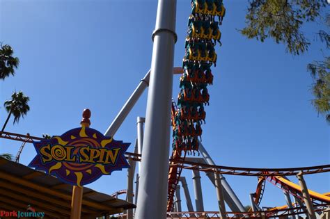 Knotts Berry Farm Sol Spin Review And Boomerang De Construction