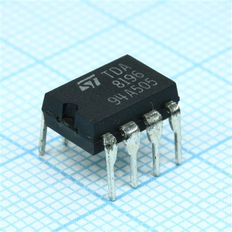 TDA8196, аналоговый коммутатор ТВ, упр.громкостью ST Microelectronics ...