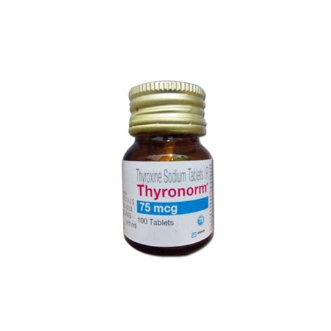 Thyronorm 75mcg Tablets 100s Fateh Pharma