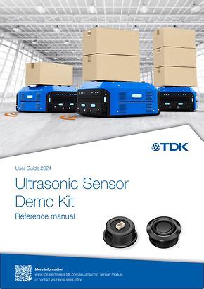 Ultrasonic Sensor Demo Kit Reference Manual Tdk Electronics Tdk Europe
