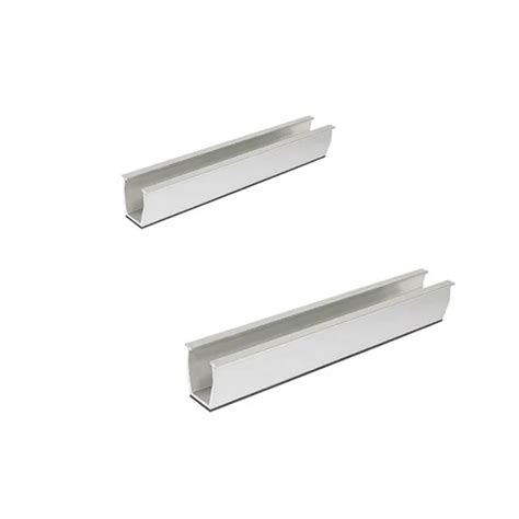 Alumium Mini Pv Panel Rail Mounting Support Rails Solar Panel Tin Roof