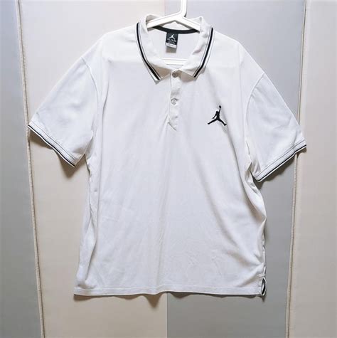 [3xl] 나이키 마이클조던 카라 반팔티 화이트271 세컨웨어