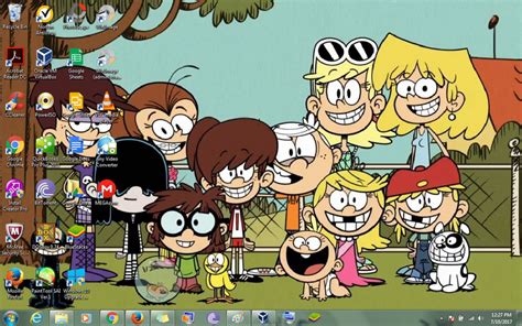 Windows 7 Desktop The Loud House By Jcp Johncarlo On Deviantart
